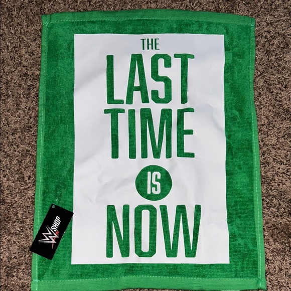 WWE | Bath | John Cena The Last Time Is Now Towel Exclusive Boston ...